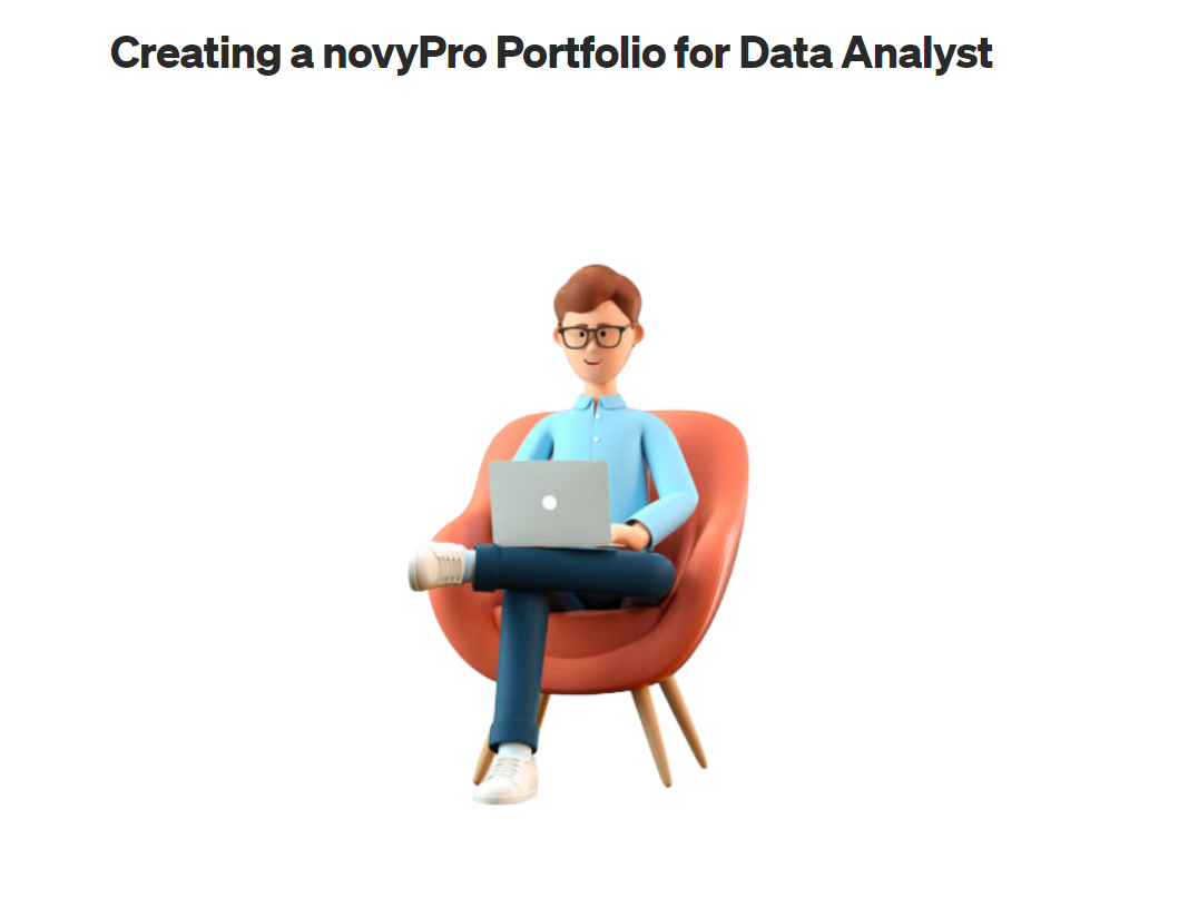 Article | Creating a novyPro Portfolio for Data Analyst